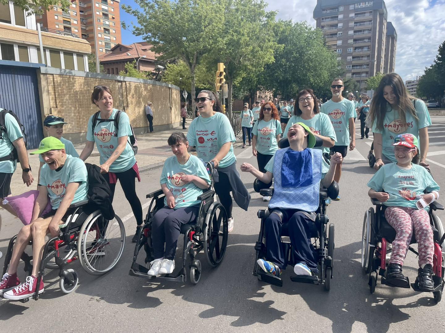 Un grupo de ASPACE Zaragoza participó en la 11 Marcha ASPACE Huesca ...